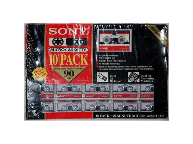 10Pack 90Min Blank Microcassettes 10MC90B - Newegg.com
