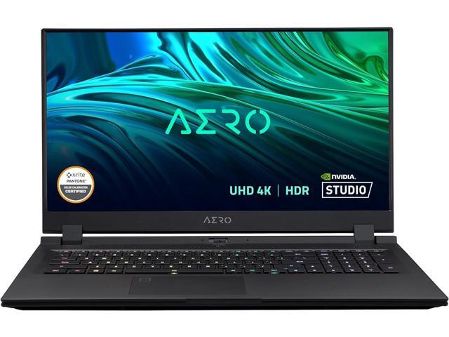 Refurbished: Gigabyte AERO 17 HDR XD-73US524SP 17.3" i7-11800H 16GB RAM 1TB RTX 2070 Laptop ...