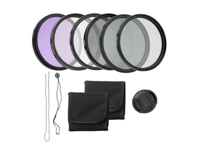 58mm Camera UV CPL FLD Lens Filters Kit and Altura Photo ND Neutral ...