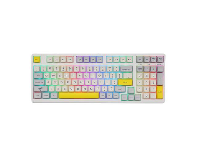 Epomaker TH98 Gaming Keyboard, 98-key Hot Swappable RGB 2.4Ghz ...