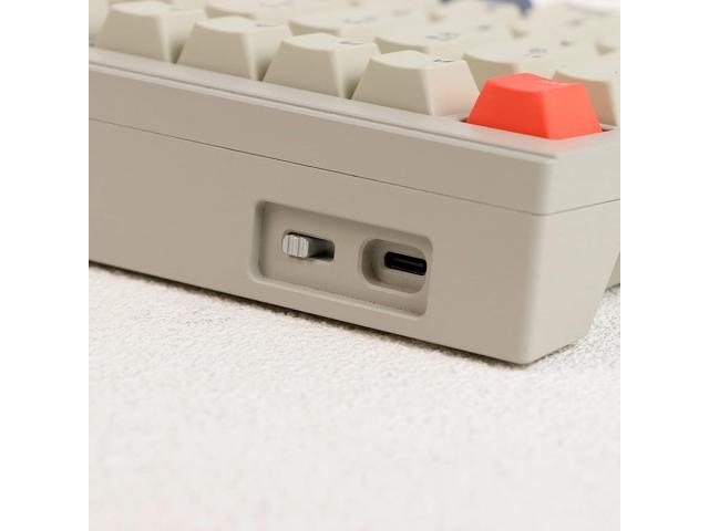 EPOMAKER CIDOO V87 VIA Programmable Mechanical Keyboard, 81 Keys Gasket ...