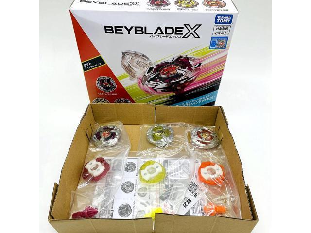 Original TAKARA TOMY Gyro Beyblade X BX-21 Hells Chain Deck Set BEYS ...
