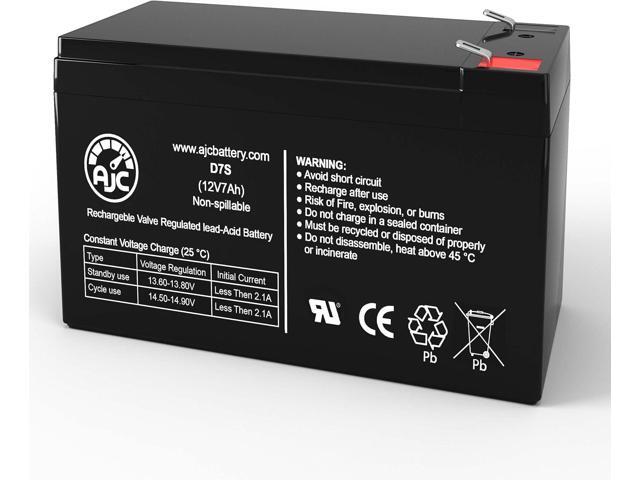 AJC Battery Compatible with Long Way LW-6FM7.2J 12V 7Ah Sealed Lead ...