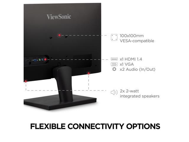 ViewSonic VS2447M 24 Inch 1080p Monitor with 75Hz, AMD FreeSync, Thin ...