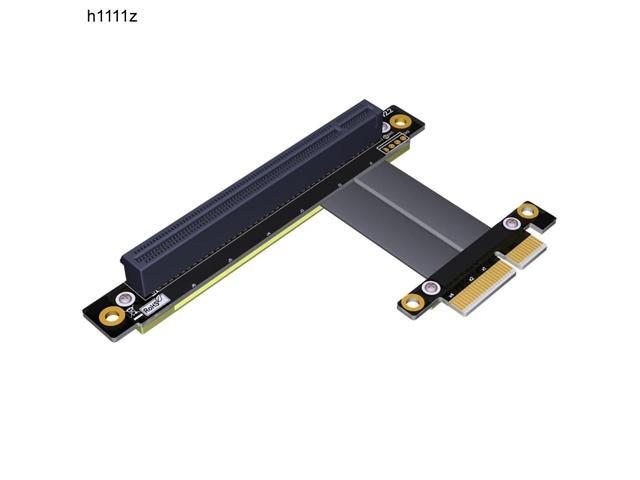 HOT PCIE Riser PCI Express PCIE 4X to 16X Riser Card Ribbon Extender ...