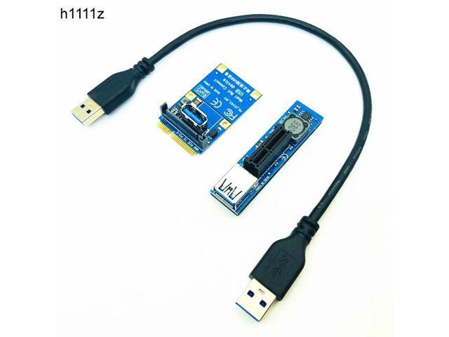PCIE Riser Cable Mini PCIE to PCI-E X1 Riser Card PCI Express X1 Port ...
