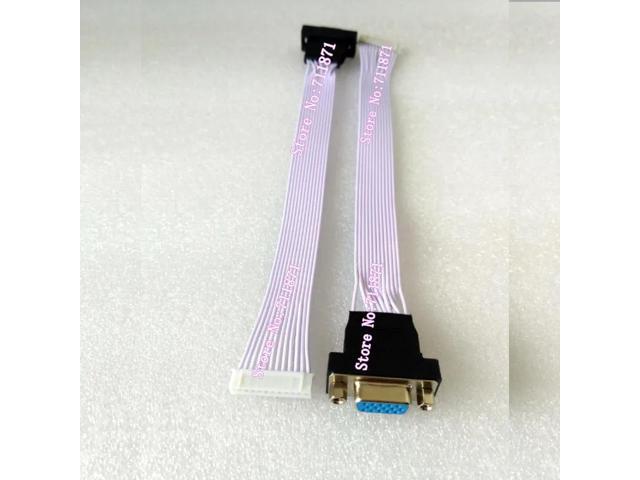 12P to 15P VGA Female D-Sub Adapter Connector 12Pin 15Pin D-Sub VGA ...