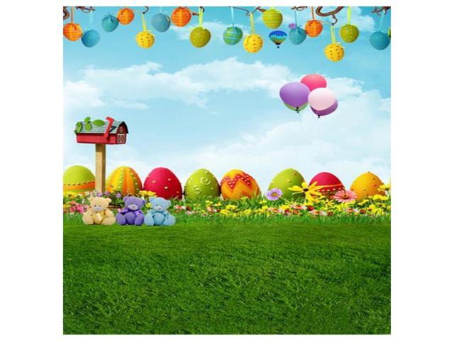 3x5Ft Cute Fresh Grass vinyl Photo background Studio Props Backdrops ...