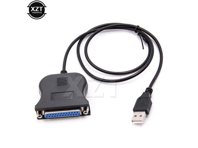 USB To 25 Pin DB25 Parallel Port Cable USB to 25 Pin DB25 Printer ...