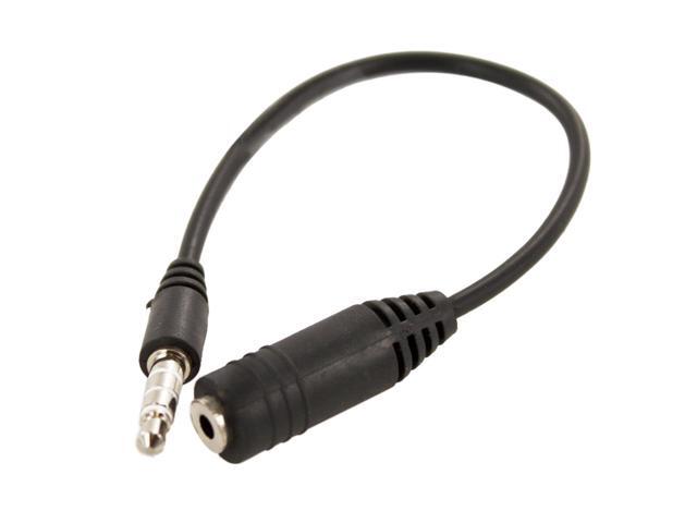 2.5 mm Female to 3.5 mm Male 3 Rings Jack Stereo Adapter On/Off ...