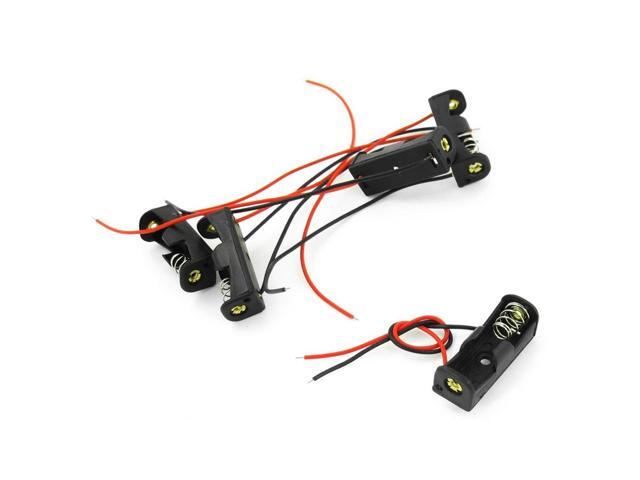 5pcs 4.3" Wire Leads Black Storage Slot Holder 1 x 12V 23A/27A - Newegg.com