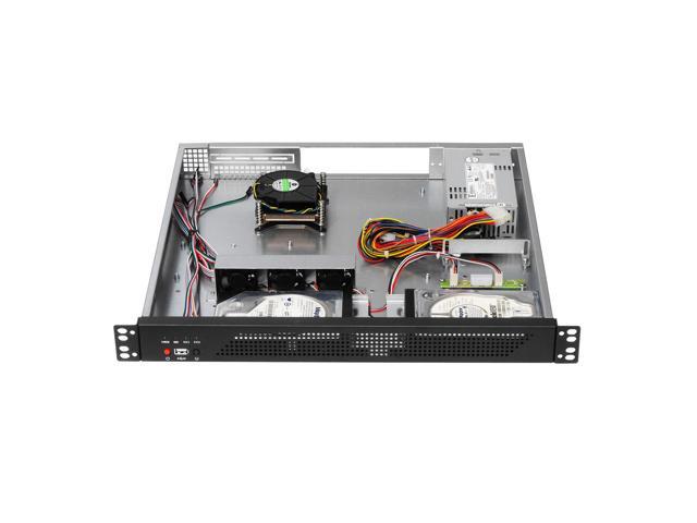 1U server case / standard 19 "rack-mounted server case / suitable for ...