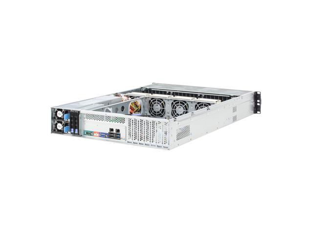 2U storage server chassis / 24-disk server / hot-swappable 2U server ...