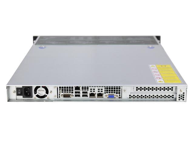1U hot swappable storage server 4-bay direct connection 6GB/SATA ...