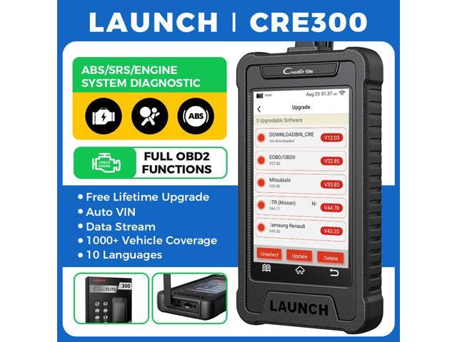 LAUNCH OBD2 Scanner Creader Elite CRE300 ,Car Diagnostic Scan Tool Full ...