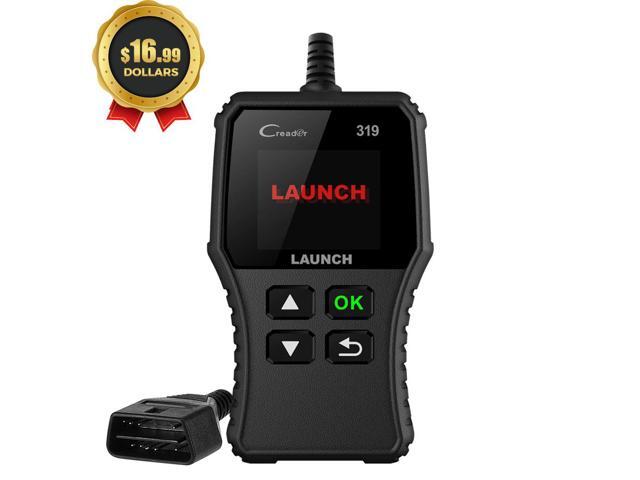 LAUNCH CR319 OBD2 Scanner Check Engine Code Reader with Full OBD2 ...