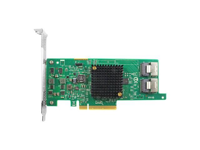 8 Port PCIe x8 to SFF-8087 6Gb/s RAID Card SAS 2308 Controller ...