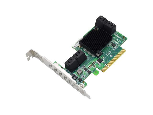 PCIe x8 to 8 Port SATA 6Gb/s SAS/SATA Expansion Card - Newegg.com