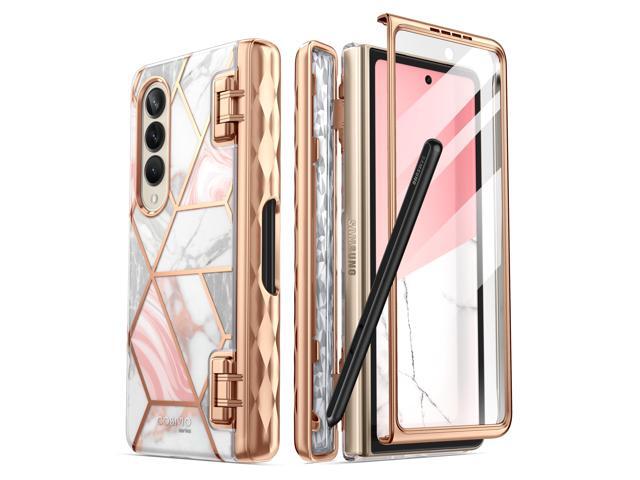 i-Blason Cosmo Series Case for Samsung Galaxy Z Fold 4 Case with Pen Holder 5G (2022), Slim ...