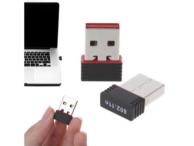150Mbps USB 2.0 WiFi Wireless Adapter Network LAN Card 802.11 ngb ...
