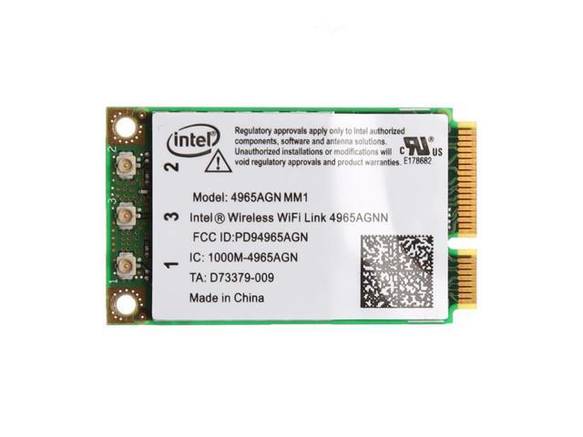 Dual Band 300Mbps WiFi Link Mini PCI-E Wireless Card For Intel 4965AGN ...