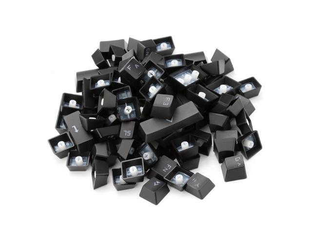 D7YC Russian Keycaps Silicone Backlight 87 Keys Full Set 1.5U 1.75U 2U ...