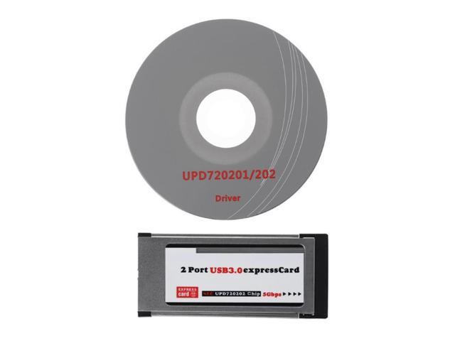 2 Port USB 3.0 Express Card ExpressCard 34mm/54mm Hidden Adapter For ...