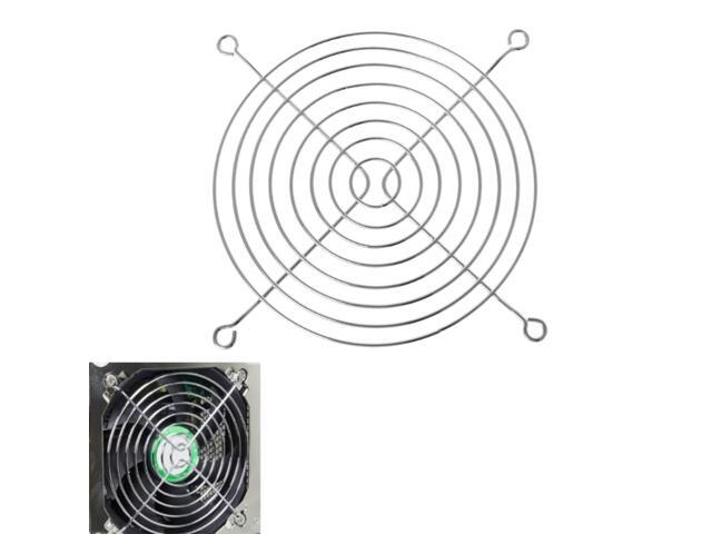 Fan Protection Net Grille 12cm Dia Iron Mesh Safety Grid For Computer ...