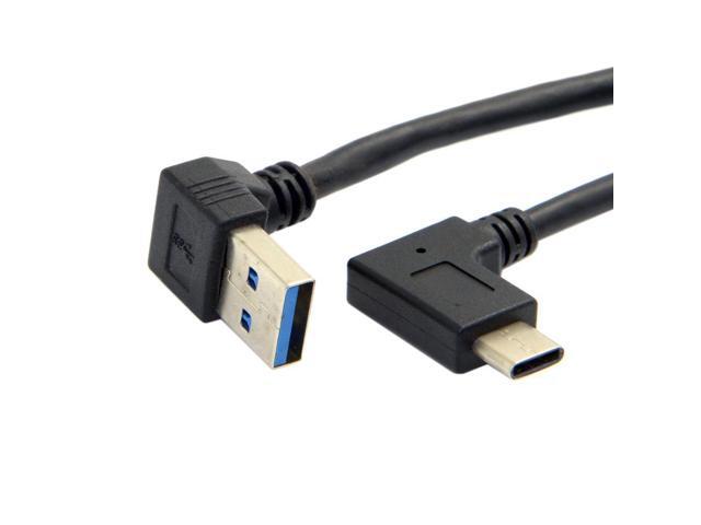 Chenyang Double elbow Type-C USB to USB-A male USB3.1 Type C Male 90 ...