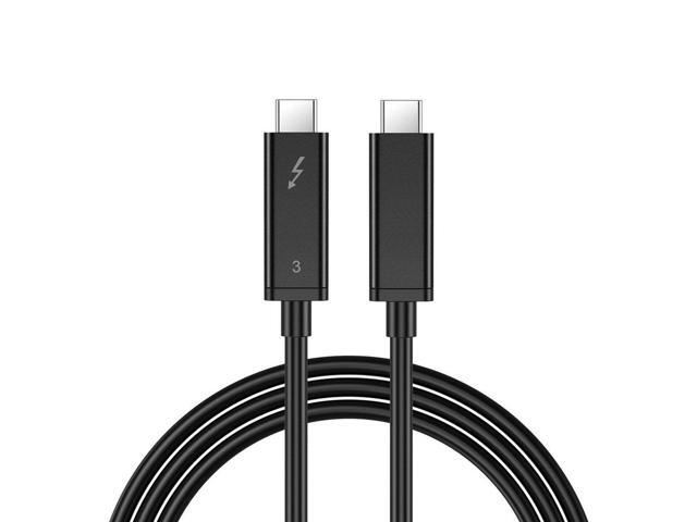 USB4 Type-C Thunderbolt 3 Male to Thunderbolt 3 Male 40Gbps Cable for ...