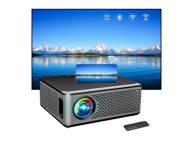 Jicheng LED Projector TV Projector with WiFi and Bluetooth,Mini ...