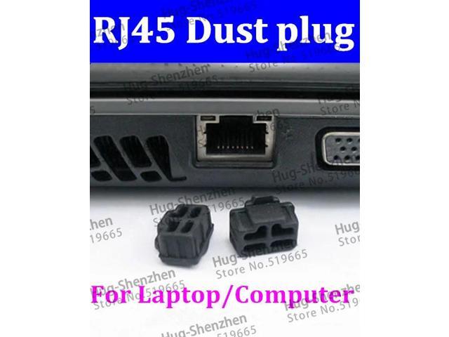 China wholesale ! Black Silicon 500pcs RJ45 dust plug/cap/dust cover ...