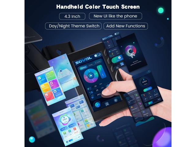 Sovol SV01 Pro 3D Printer with Metal Direct Drive Extruder CR-Touch ...