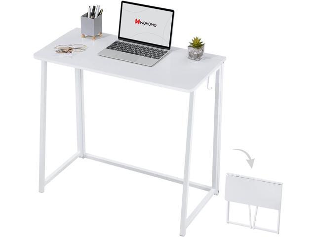 Small Foldable Computer Desk Writing Study Desk Easy Assembly Space ...