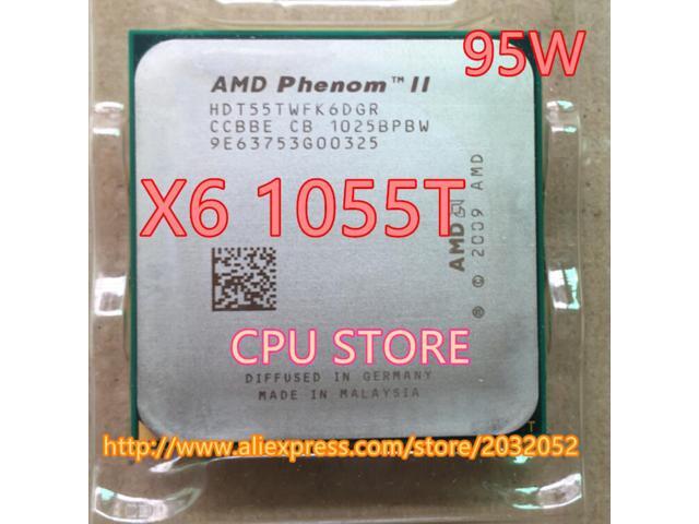 AMD Phenom II X6 1055T x6 1055T 95W CPU procesador 2,8 GHz AM3 ...