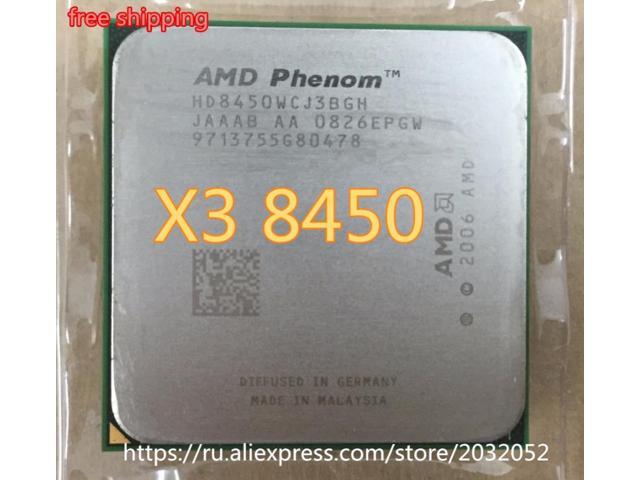 AMD Phenom II X3 8450 CPU procesador 2,1G hembra AM2 + 940pin Triple ...
