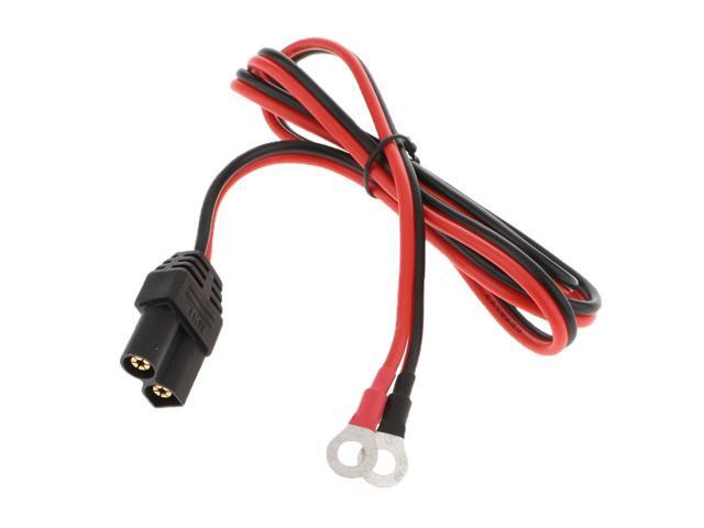 Cable de emergencia de 12-24V, arrancador de batería de coche, adaptador de corriente, EC5 ...