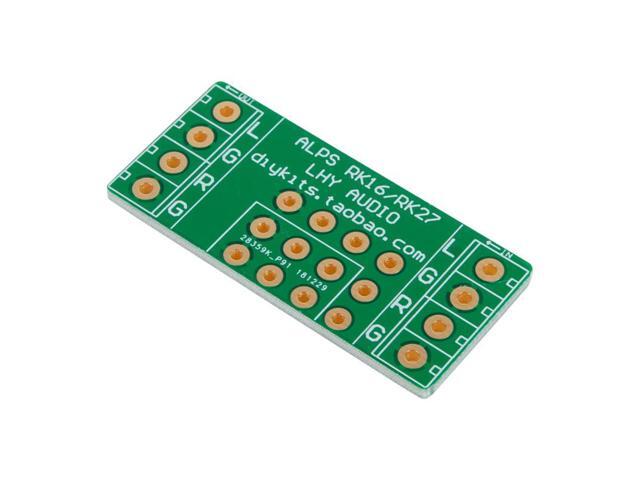 1pcs Gold plated stereo Volume potentiometer PCB for ALPS RK 27 16 ...