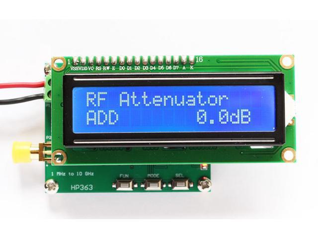 RF power meter Power meter 1MHz10GHz -500dBm RF power attenuation value ...