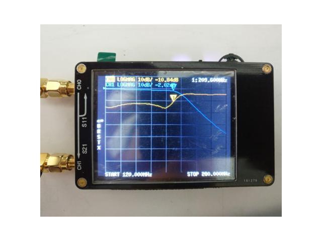 Genuine NanoVNA Antenna Analyzer Vector Network Analyzer Shortwave MF ...