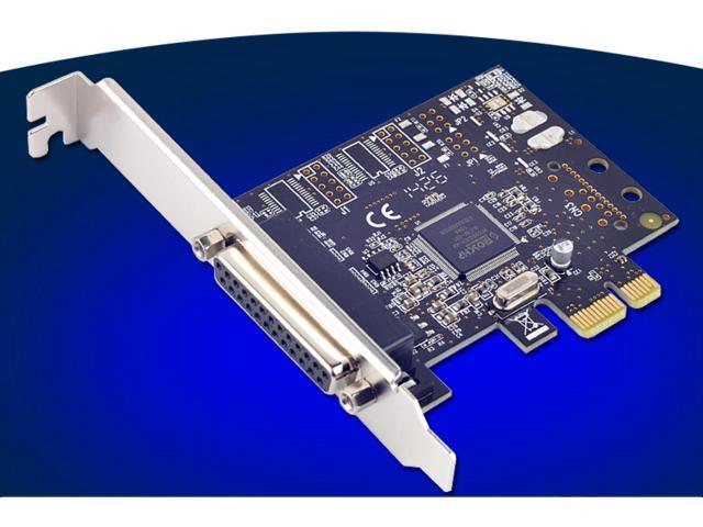 1 Port Parallel PCI-Express Controller Card DB25 Pin LPT Printer ...
