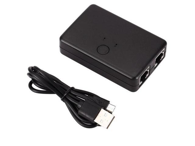 Internal External Internet Universal LAN CAT Selector Splitter 2 Ports ...