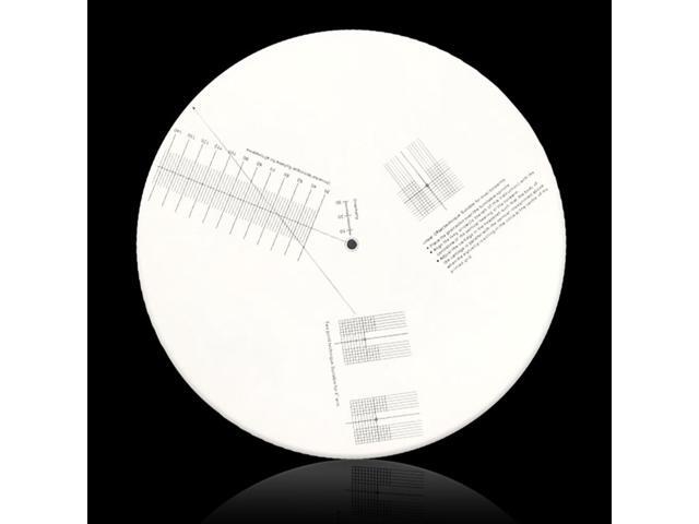 Turntable Protractor Calibration Plate Player Adjustment Tool ...