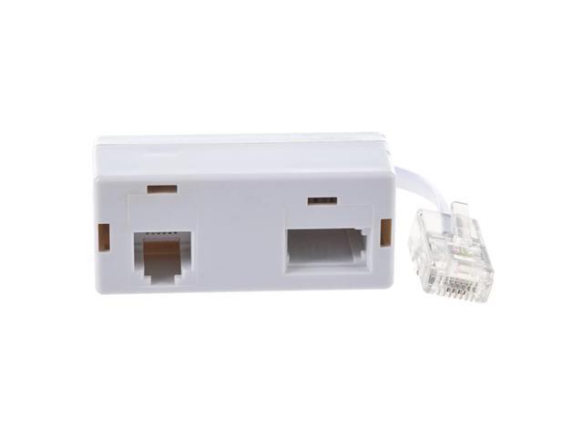 RJ45 Plug to BT RJ11 Secondary Splitter Telephone Adapter - Newegg.com