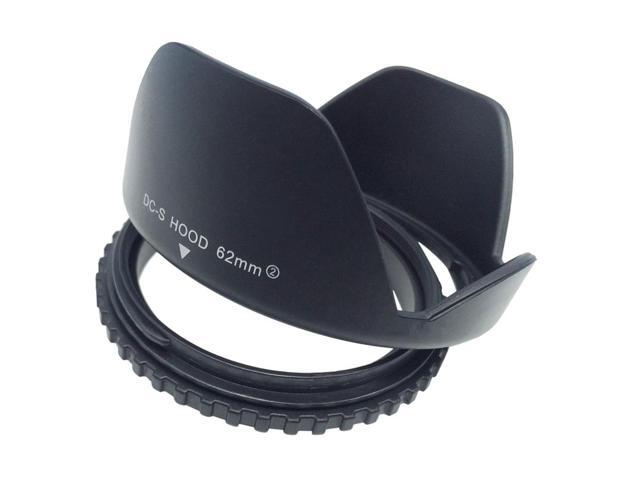 Camera Lens Hood,62mm Bayonet Lens Hood for DSLR Camera Photo ...