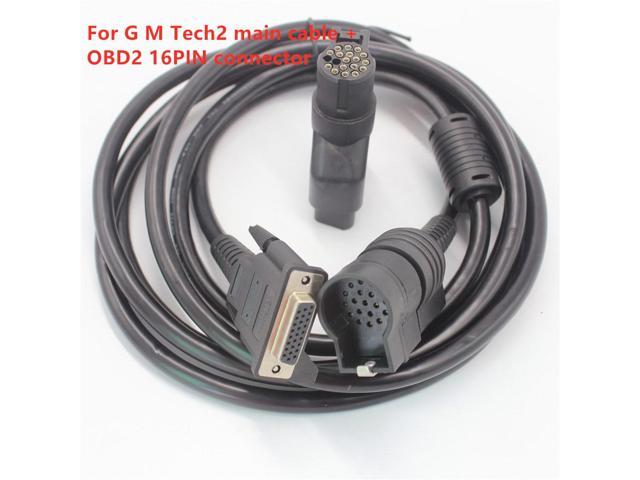 For GM TECH2 Diagnostic Tool 16 PIN Adaptor TECH 2 Scanner Tools ...
