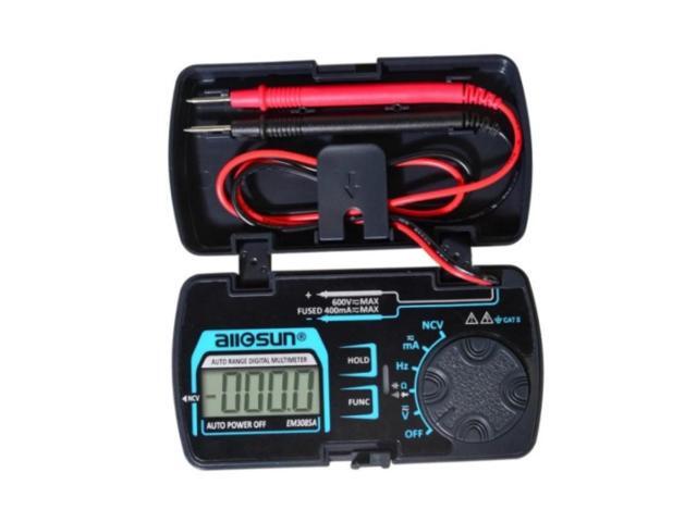 Car Digital Multimeter 3 3/4 digits AC/DC Ammeter Voltmeter Ohm ...
