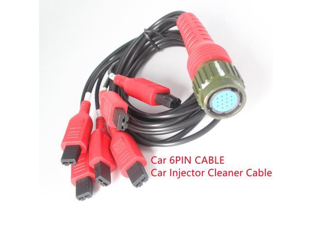 Car diagnostic tool connect cable injector cleaner pulse cables ...