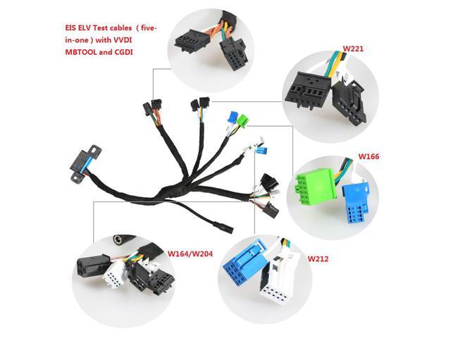 EIS ELV Test cables for Me-rcedes For B-enz Work with VVDI MB BGA TOOL ...