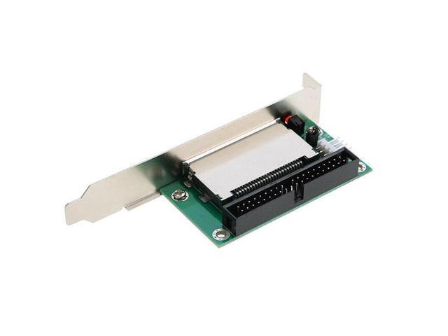 40-Pin Cf Compact Flash Card To 3.5 Ide Converter Adapter Pci Bracket ...